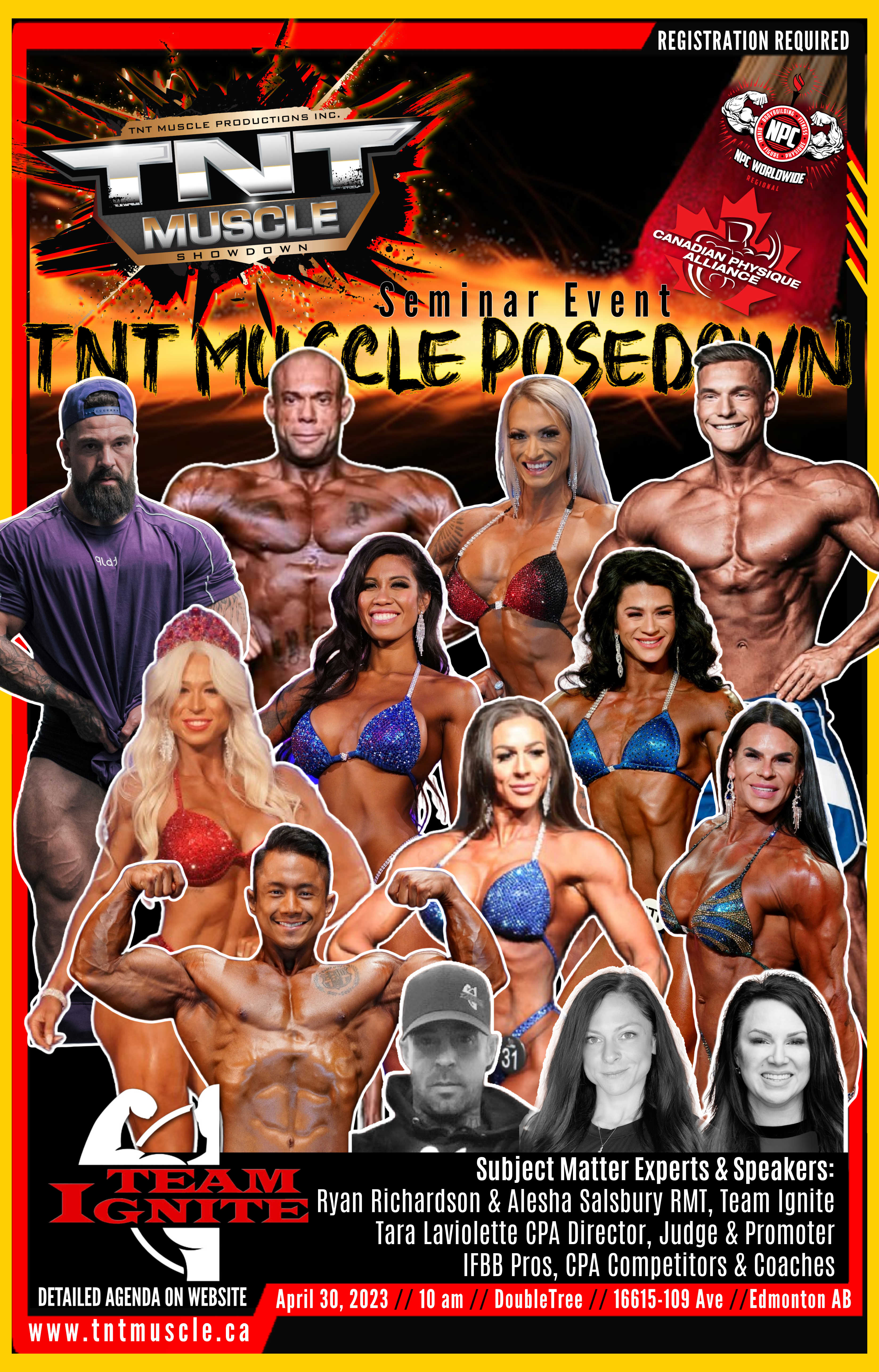 2023 TNT Muscle Posedown- Seminar Event | CPA | Bodybuilding | Physique ...